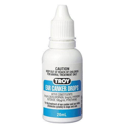Ear Canker Drops for Mites & Infections | Pet & Rural Supply Co